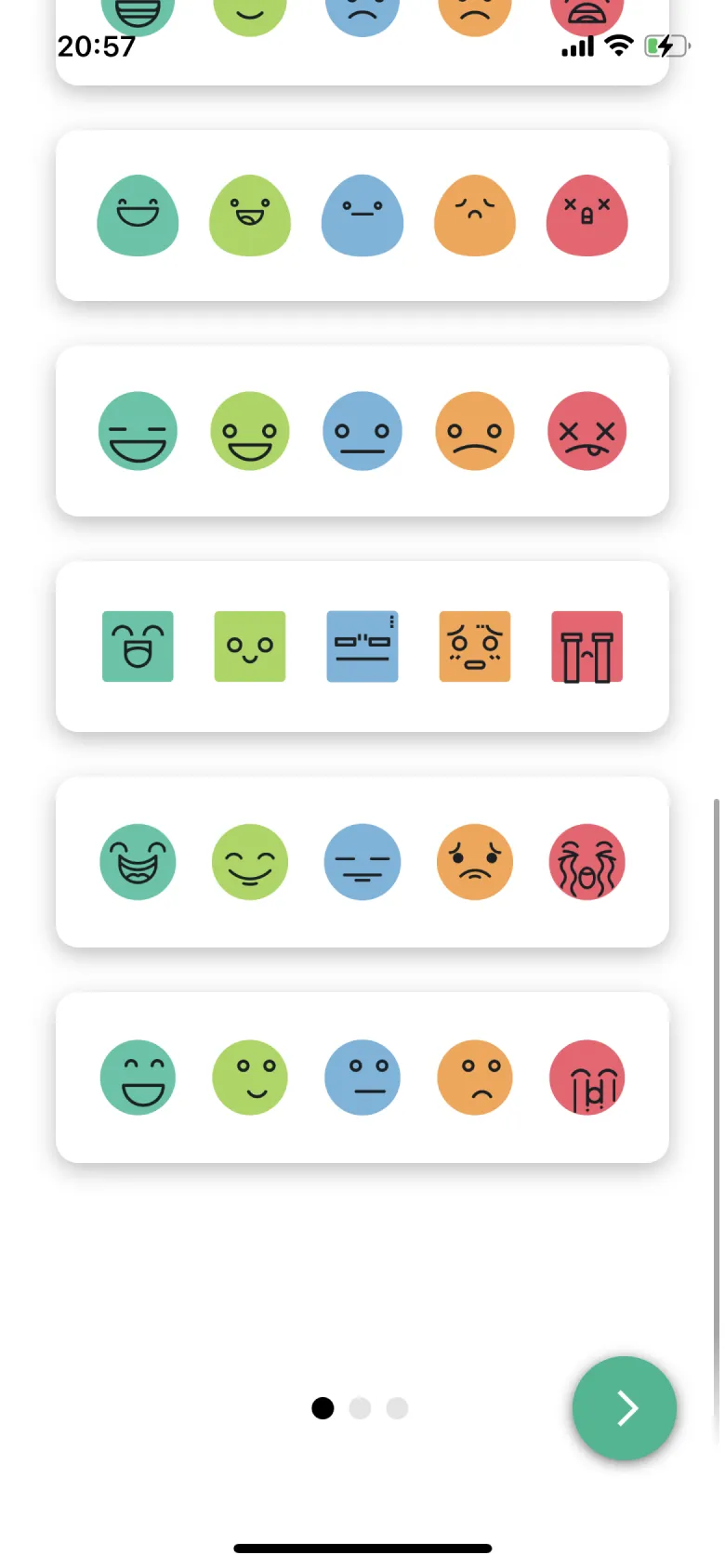 「Daylio」のUIデザイン一覧（2024年6月版） - UI Pocket